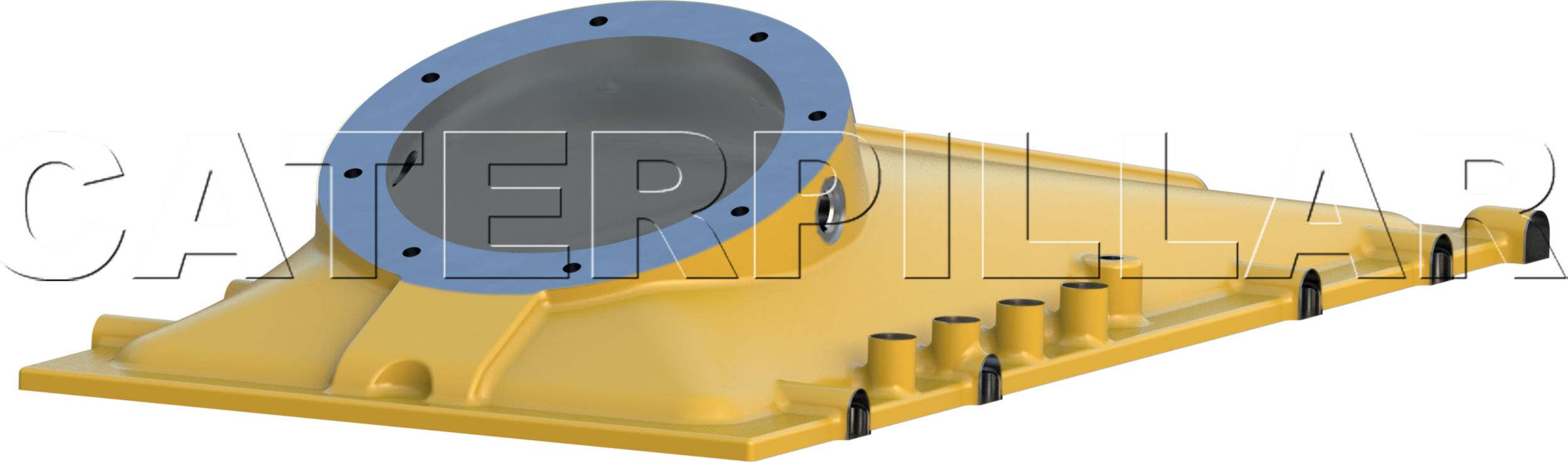 345-0631: Water Aftercooler Front Housing | CATCorp
