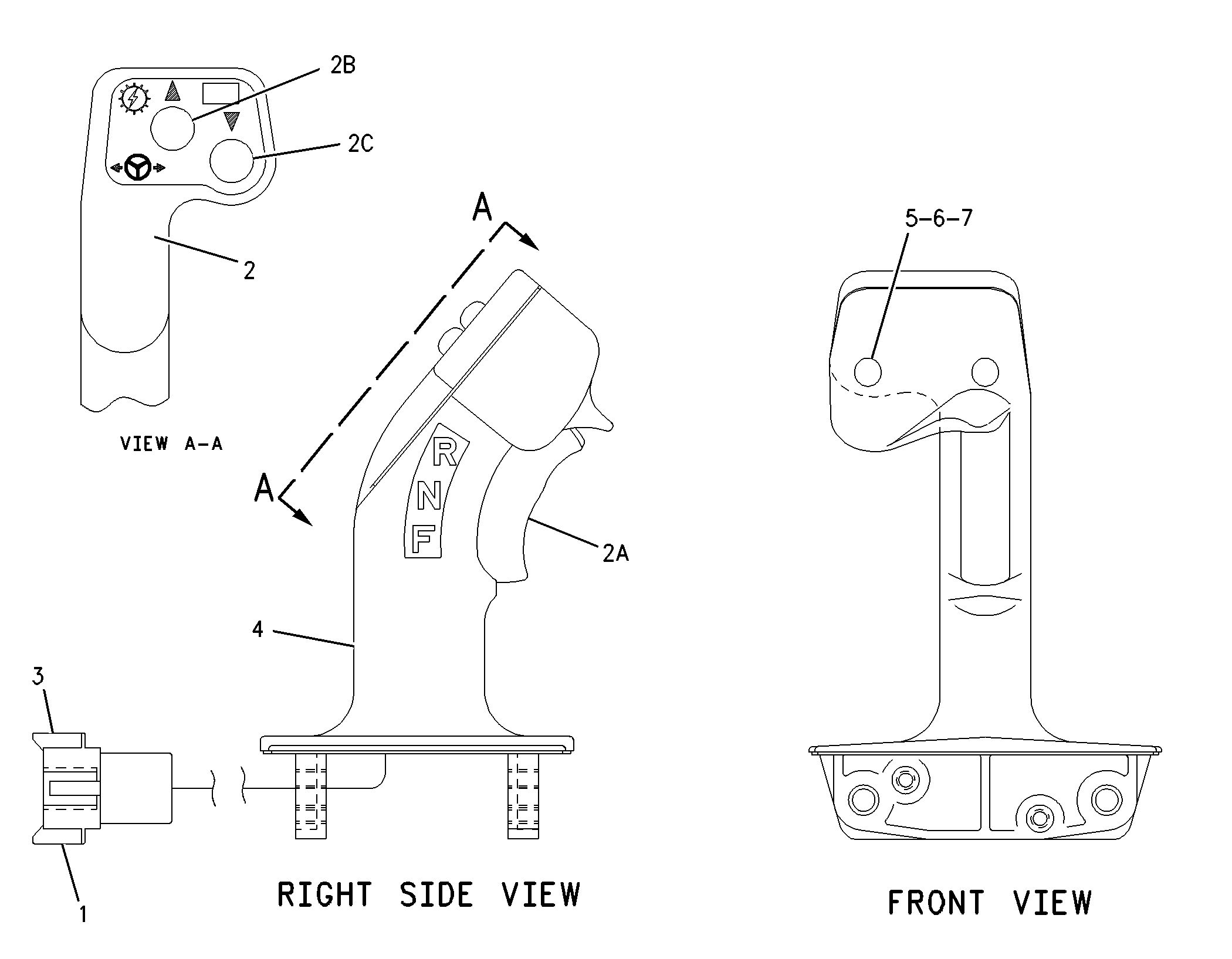 177-4113: Control Handle | Cat® Parts Store