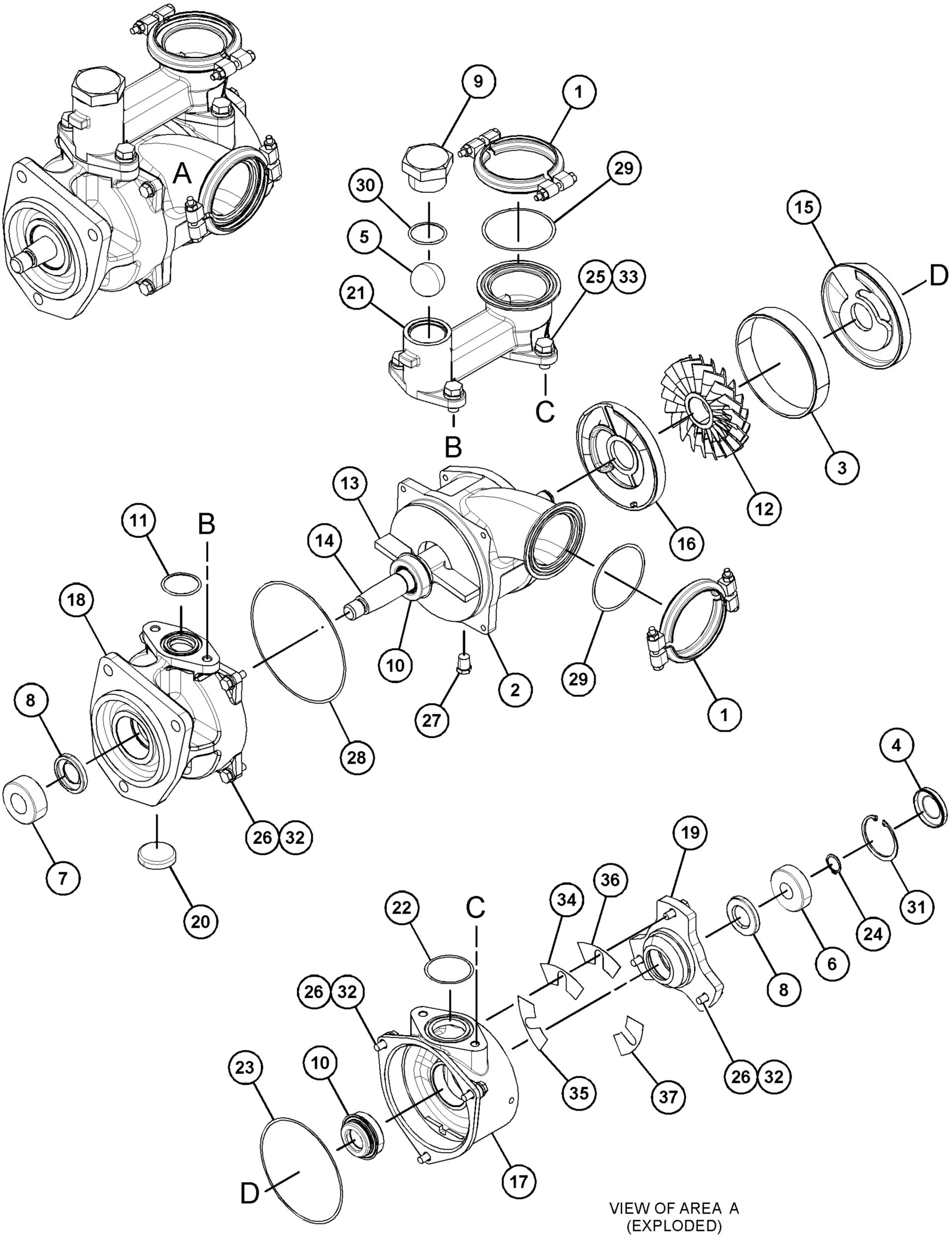 440-6388: PUMP GP-AUX | Cat® Parts Store