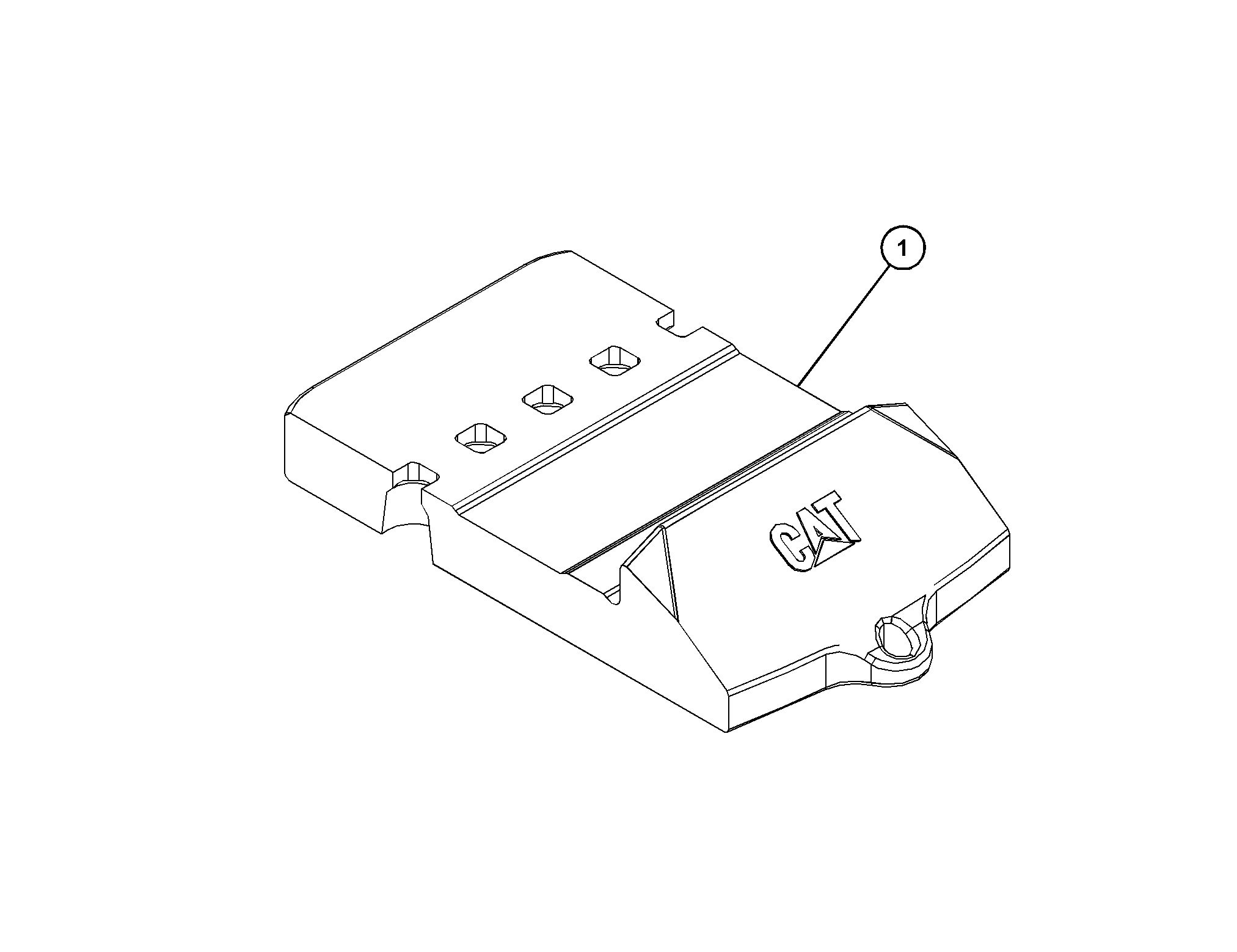 323-2071: Half Arrow Segment | Cat® Parts Store