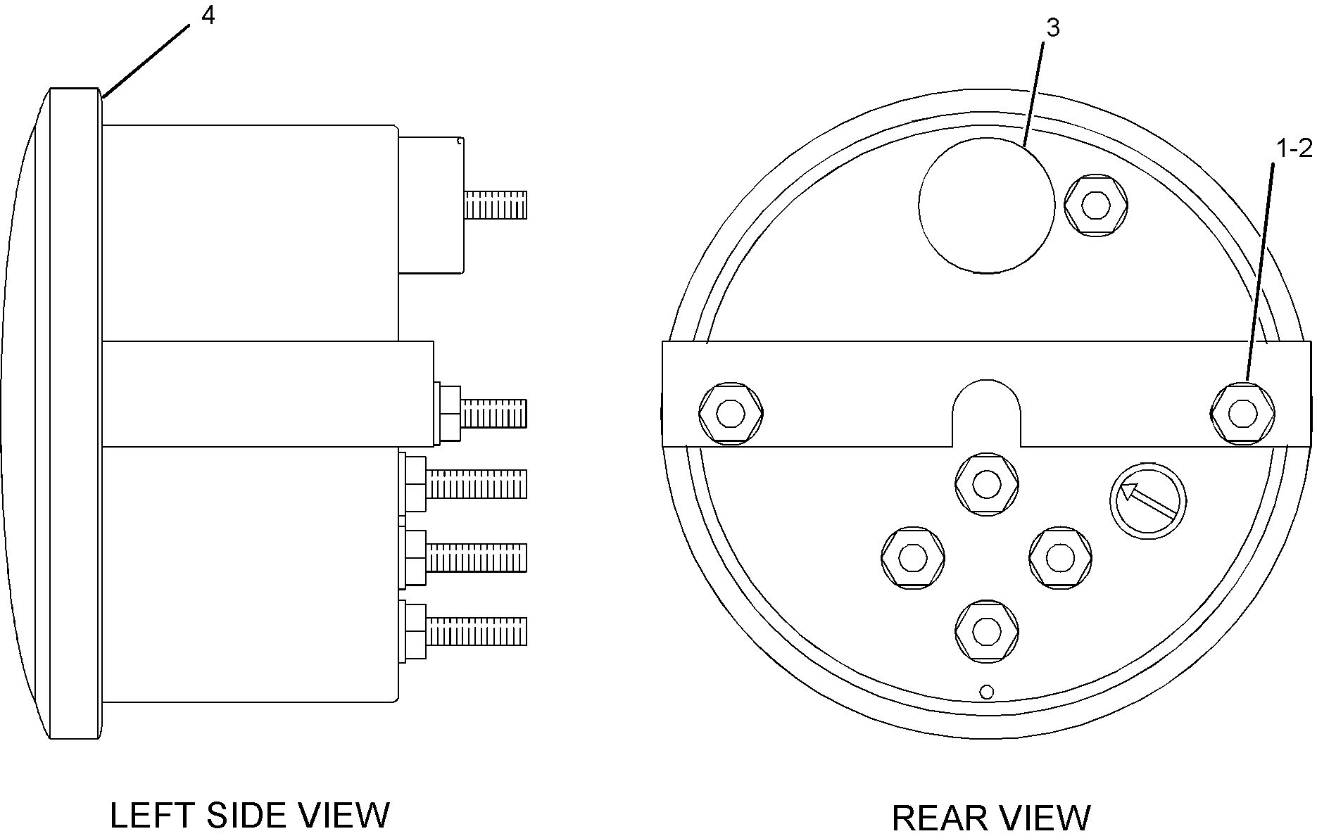 239-1080: Tachometer Assembly | Cat® Parts Store
