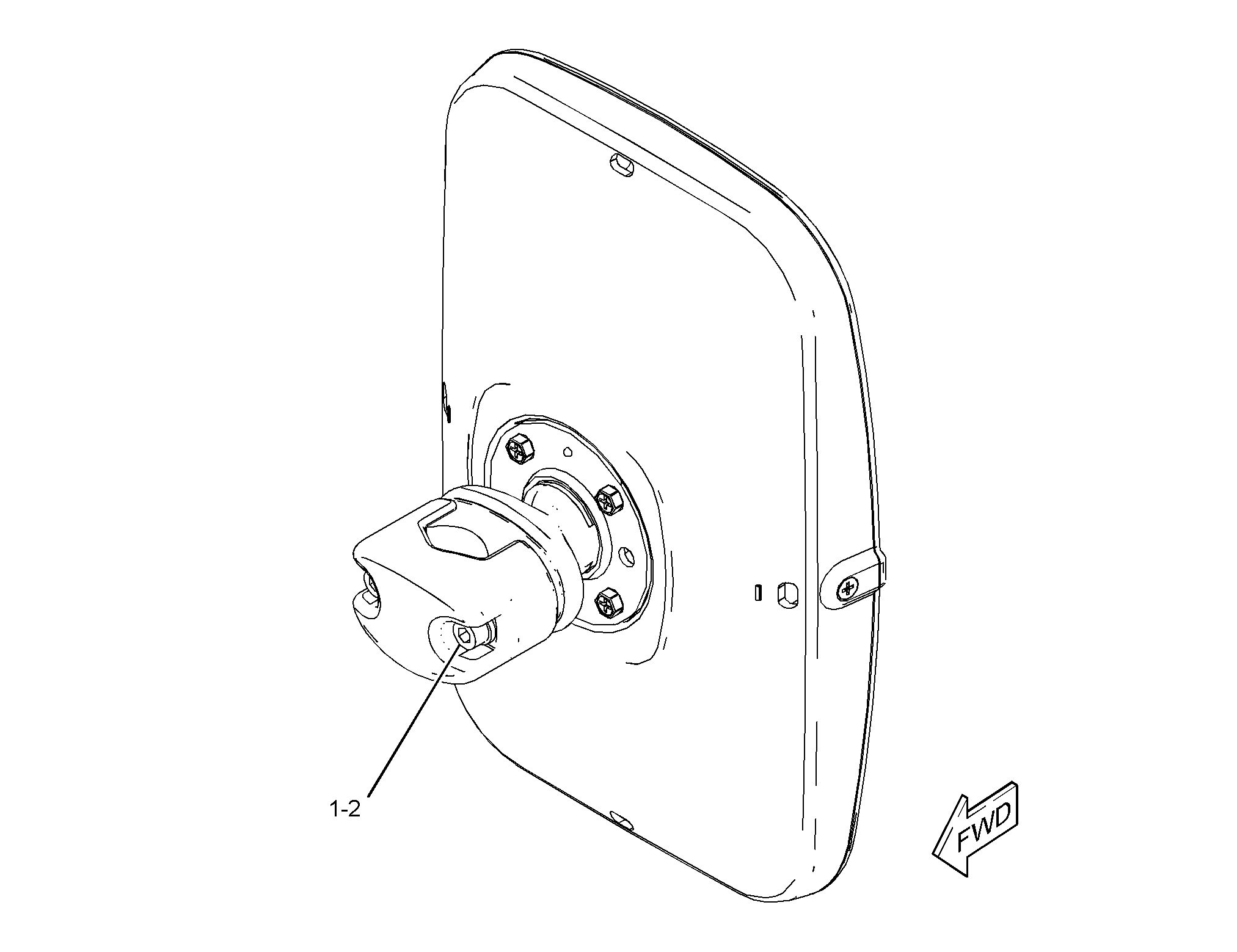 394-9459: Excavator Mirror | Cat® Parts Store