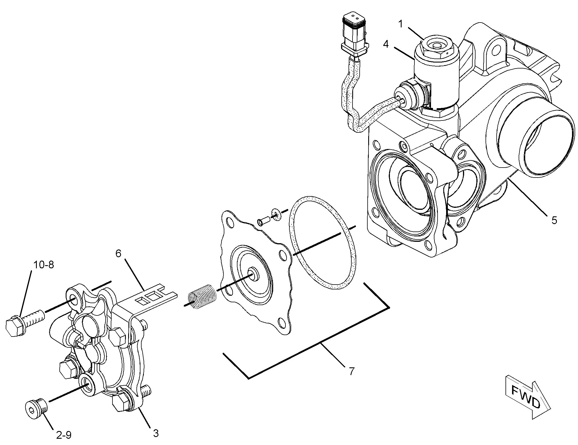 240-7340: Valve Assembly-Mounting | Cat® Parts Store