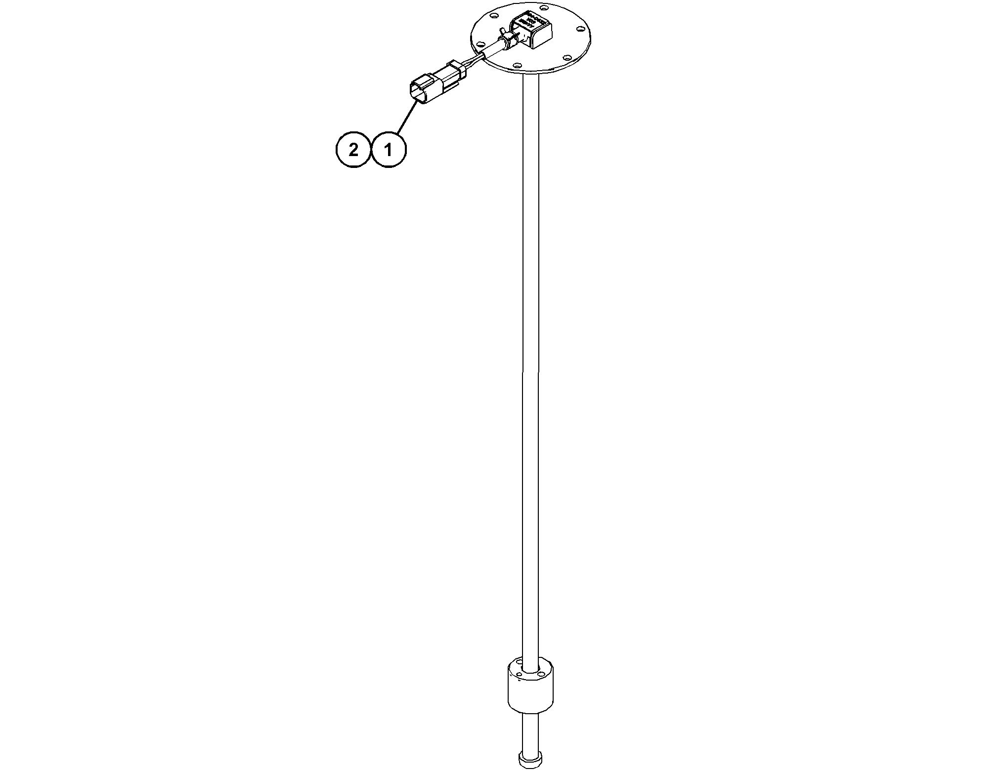 394-0432: FUEL LEVEL SENDER ASSEMBLY | Cat® Parts Store