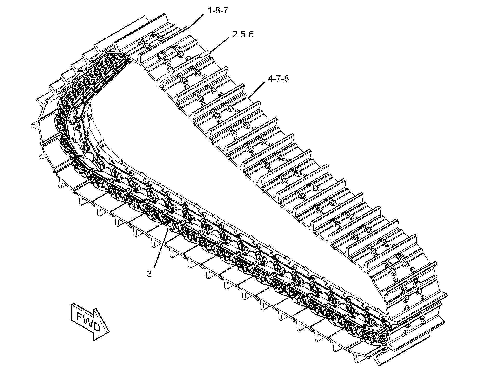 495-3888: MTO TRACK GP | Cat® Parts Store