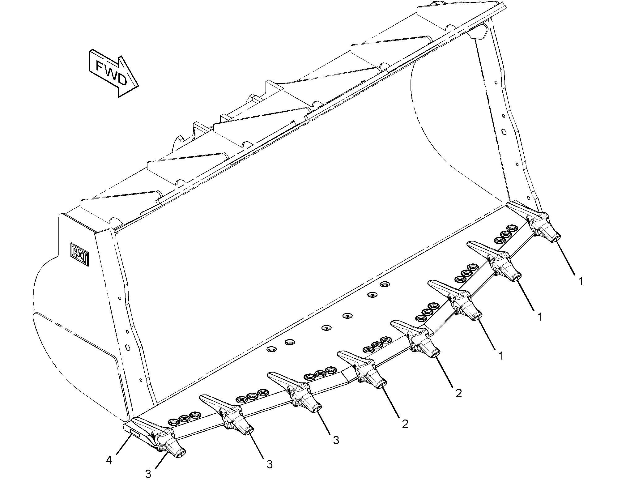246-2743: Base Edge Assembly | Cat® Parts Store