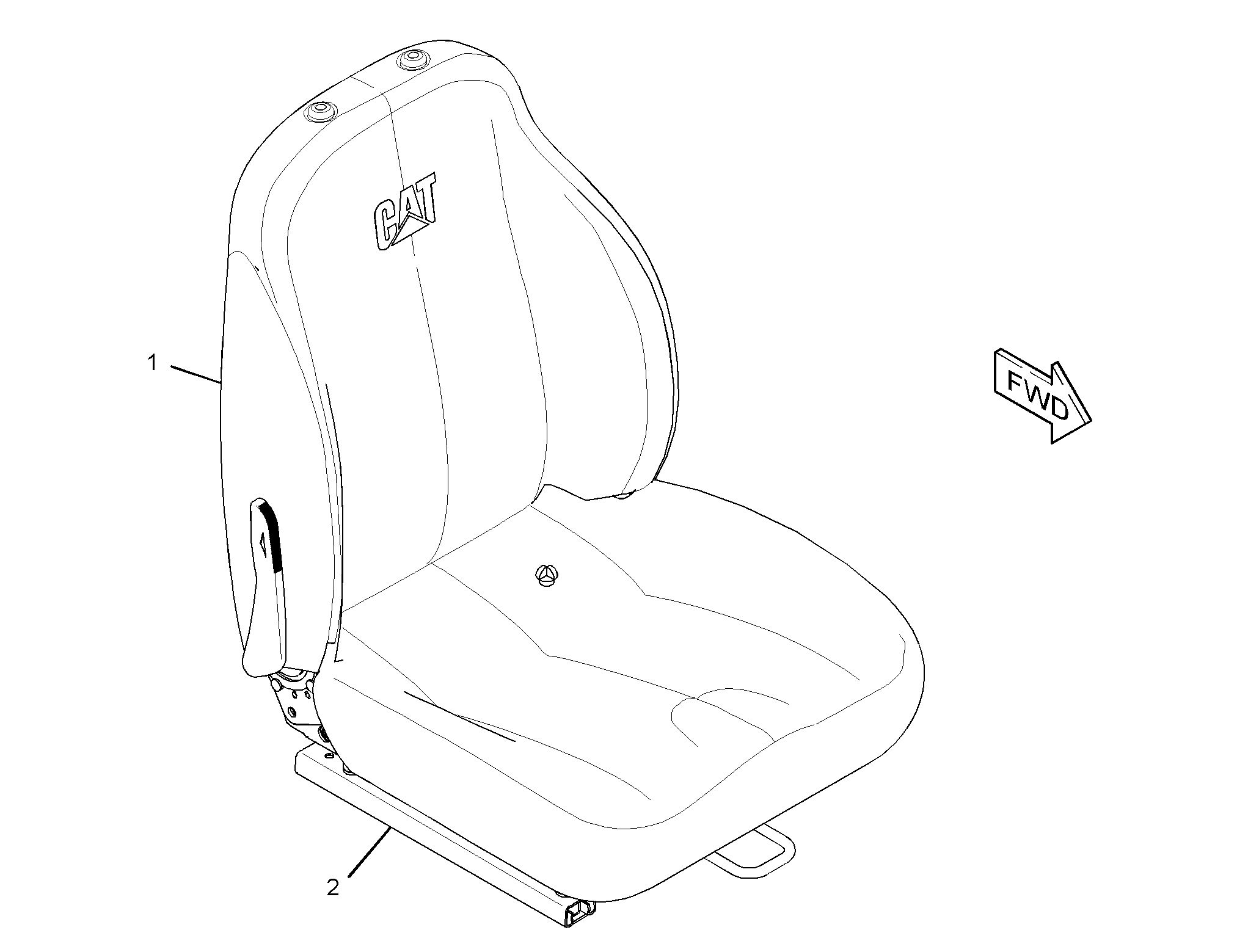 273-5413: SEAT GP | Cat® Parts Store