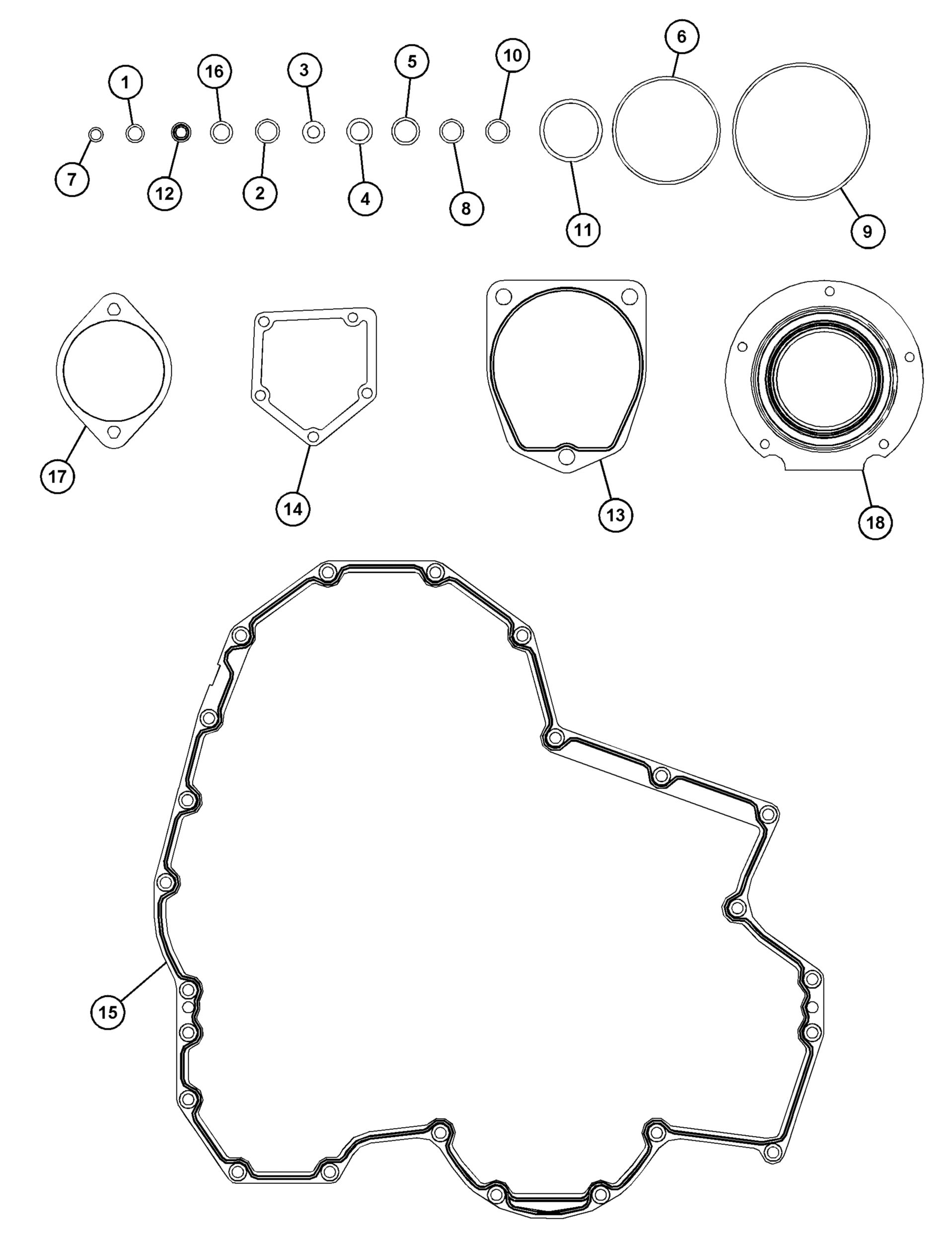 470-0401: KIT-FRONT HOUSING INSTALL | Cat® Parts Store
