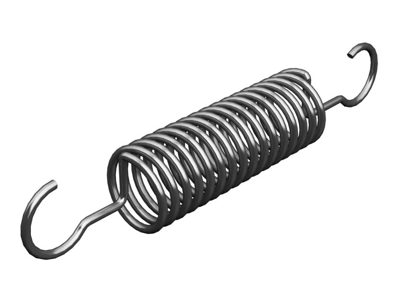 106-0070: 14.6mm OD Crossover Loop Extension Spring | Cat® Parts Store