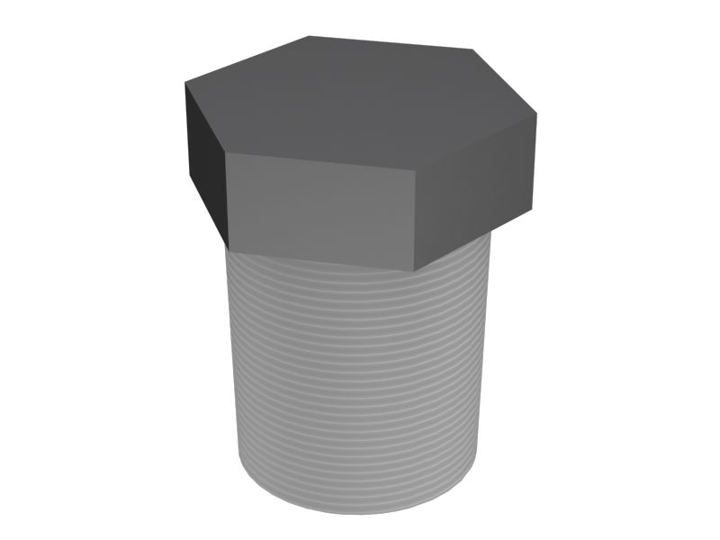 8T-6765: 1/4-18 NPTF Thread Hex-Drive Plug | Cat® Parts Store
