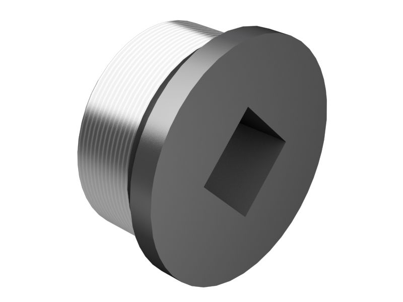 3E-2338: 1 5/16-12-2A Thread Square-Drive Plug | Cat® Parts Store