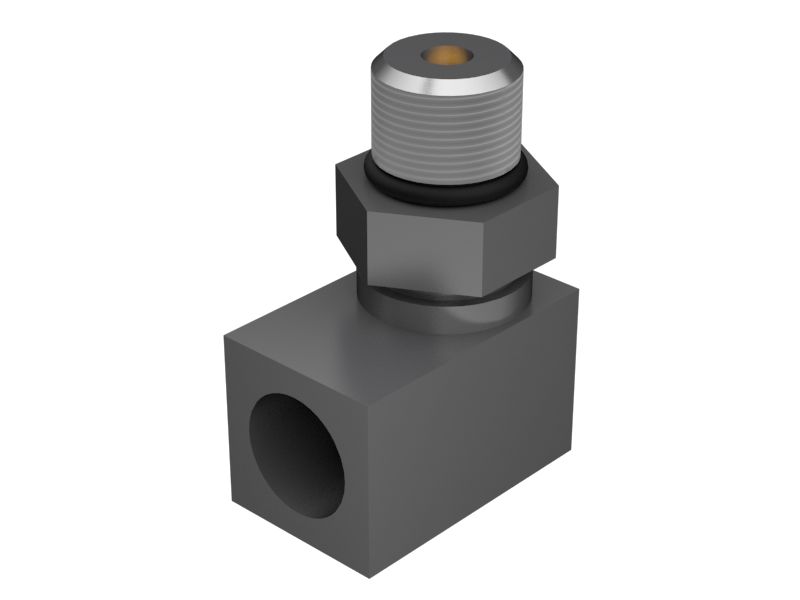 295-1803: 9/16-18 X 9/16-18 Thread 90-Degree Elbow Adapter | Cat® Parts ...