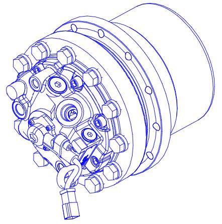 307-3045: Slipper Piston Motor | Cat® Parts Store