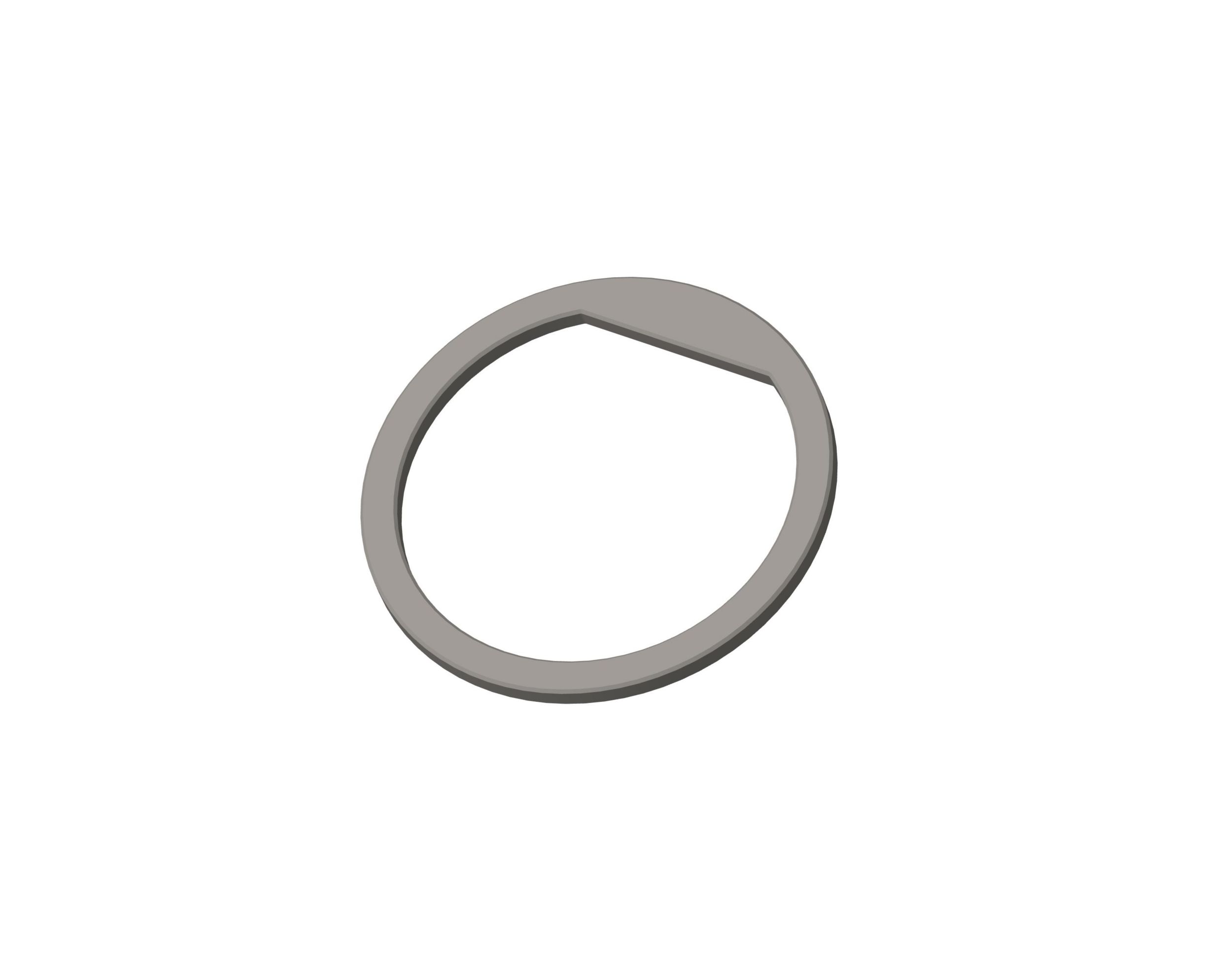 465-6143: M36 ID Steel Flat Washer | Cat® Parts Store