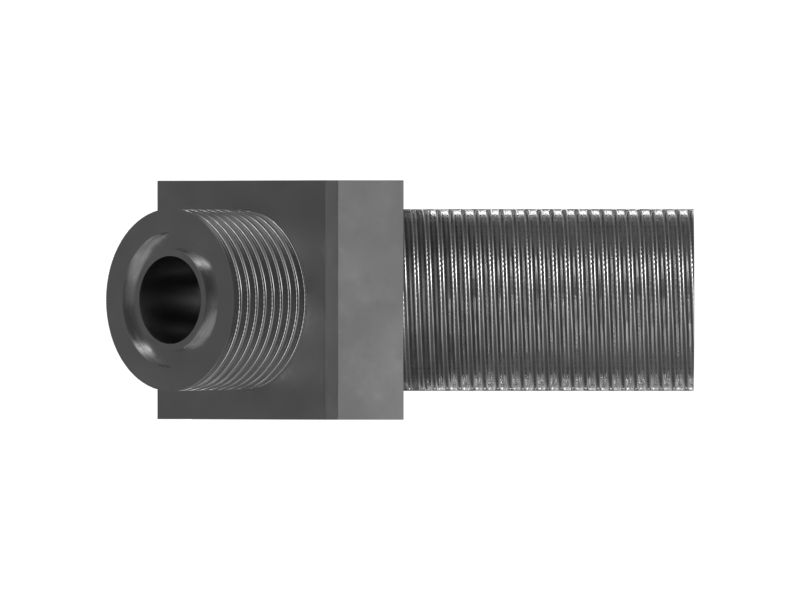 6V-8989: 1-14 Thread Hex Head 45 Degrees Elbow Bulkhead Union O-Ring ...