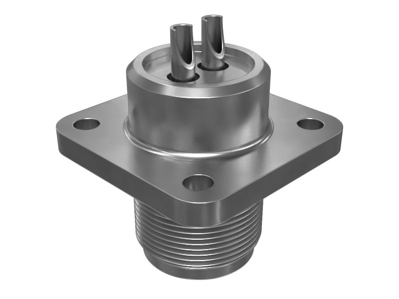 9X-3406: 2 Pin Flange Mount Receptacle Connector | Cat® Parts Store