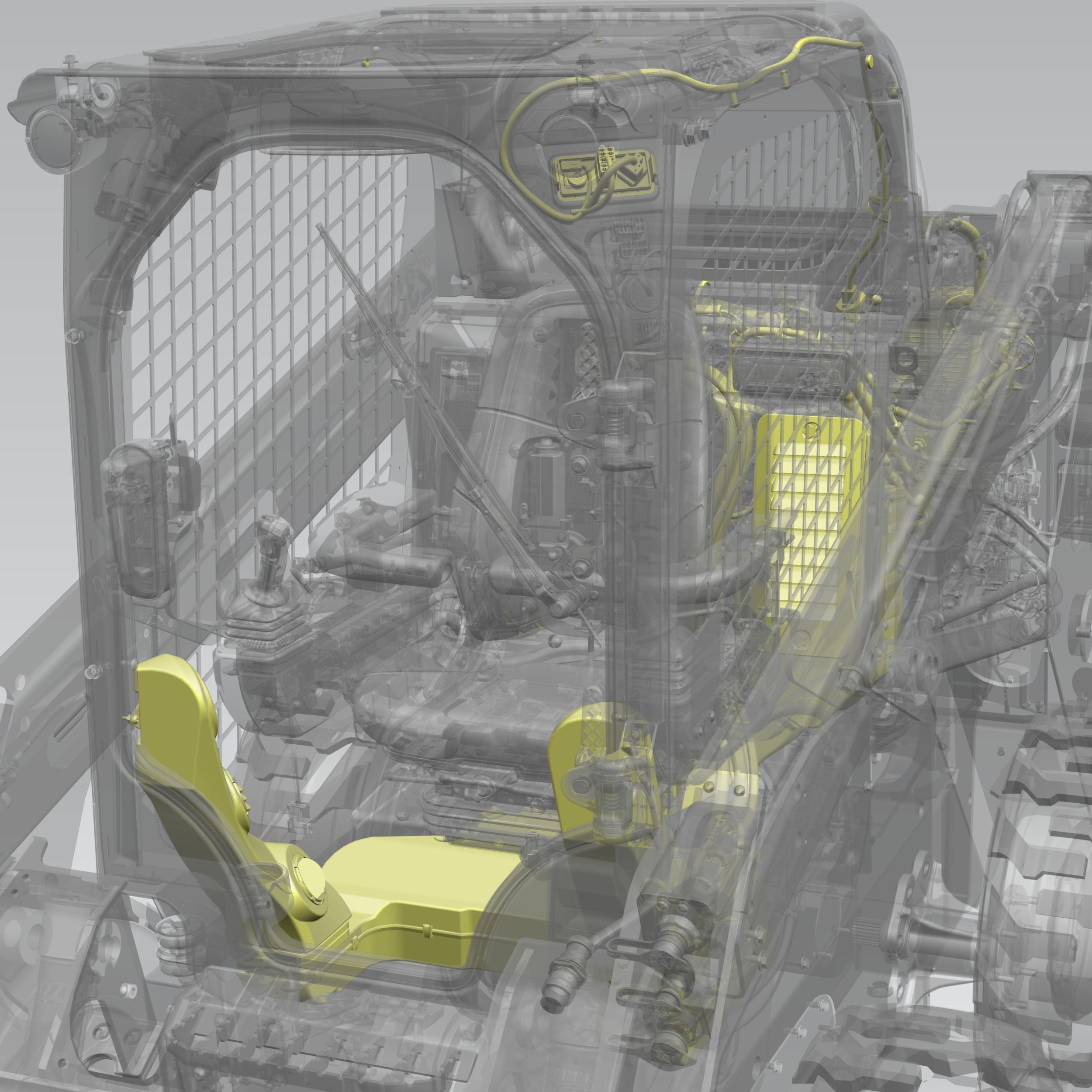 594-5977: Polycarbonate Front Door Kit | Cat® Parts Store