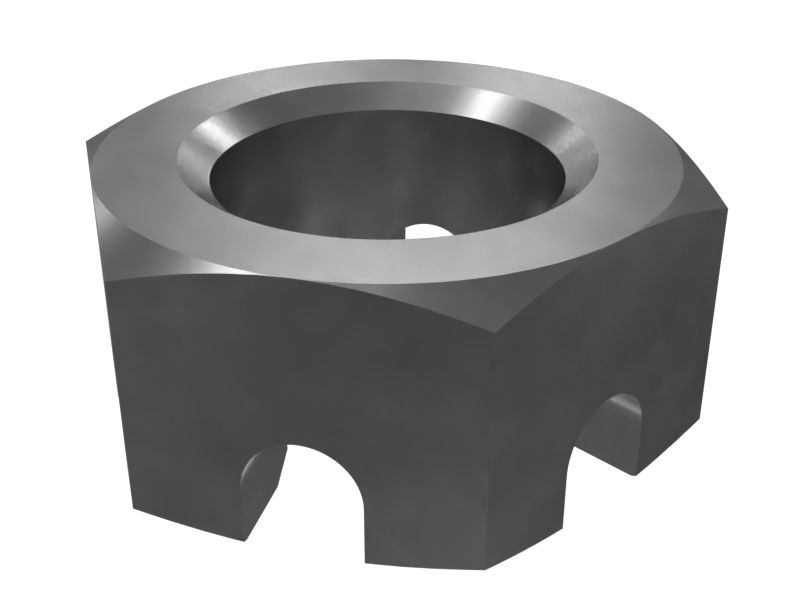 550-0805: 1''-14 Hex Slotted Nut | Cat® Parts Store