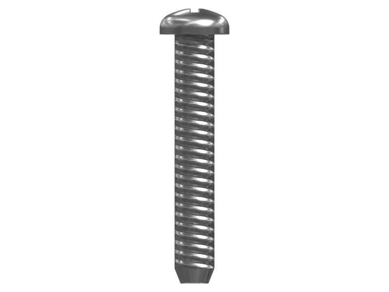 474-4582: M4-1.79 x 25mm Rounded Pan Head Cross Slot Screw | Cat® Parts ...