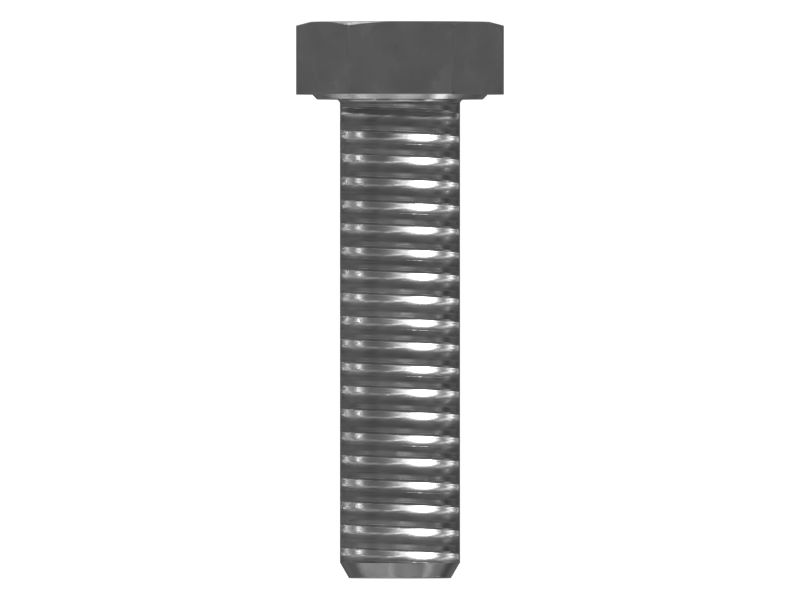 447-1716: Perno de cabeza hexagonal con rosca M20 × 2,5 | CATCorp
