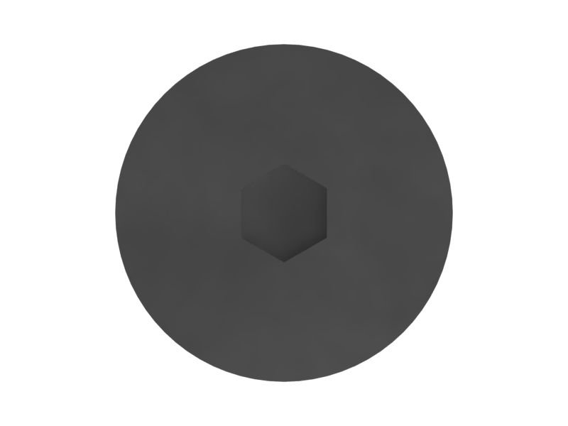 111-5147: No. 6 (.138)"-32 x 5/8" Countersunk Flat Head Internal Hex ...