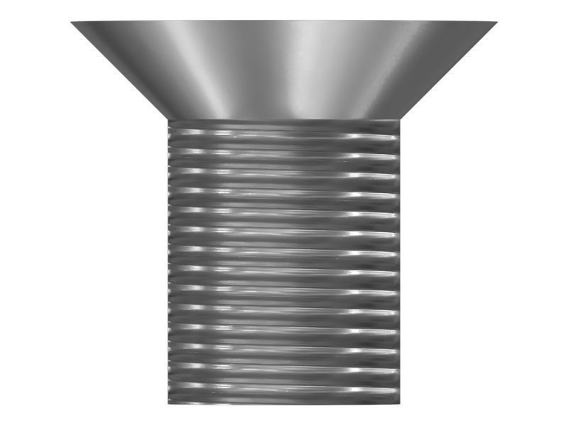 9X-0289: M10-1.5 x 16mm Countersunk Flat Head Hexalobular Screw | Cat ...