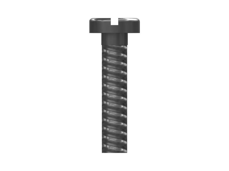 032-0683: No. 6 (.138)"-32 x 5/8" Rounded Pan Head Slotted Screw | Cat ...