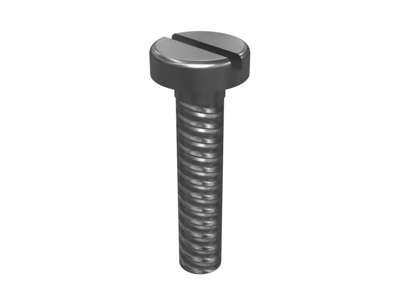 032-0683: No. 6 (.138)"-32 x 5/8" Rounded Pan Head Slotted Screw | Cat ...