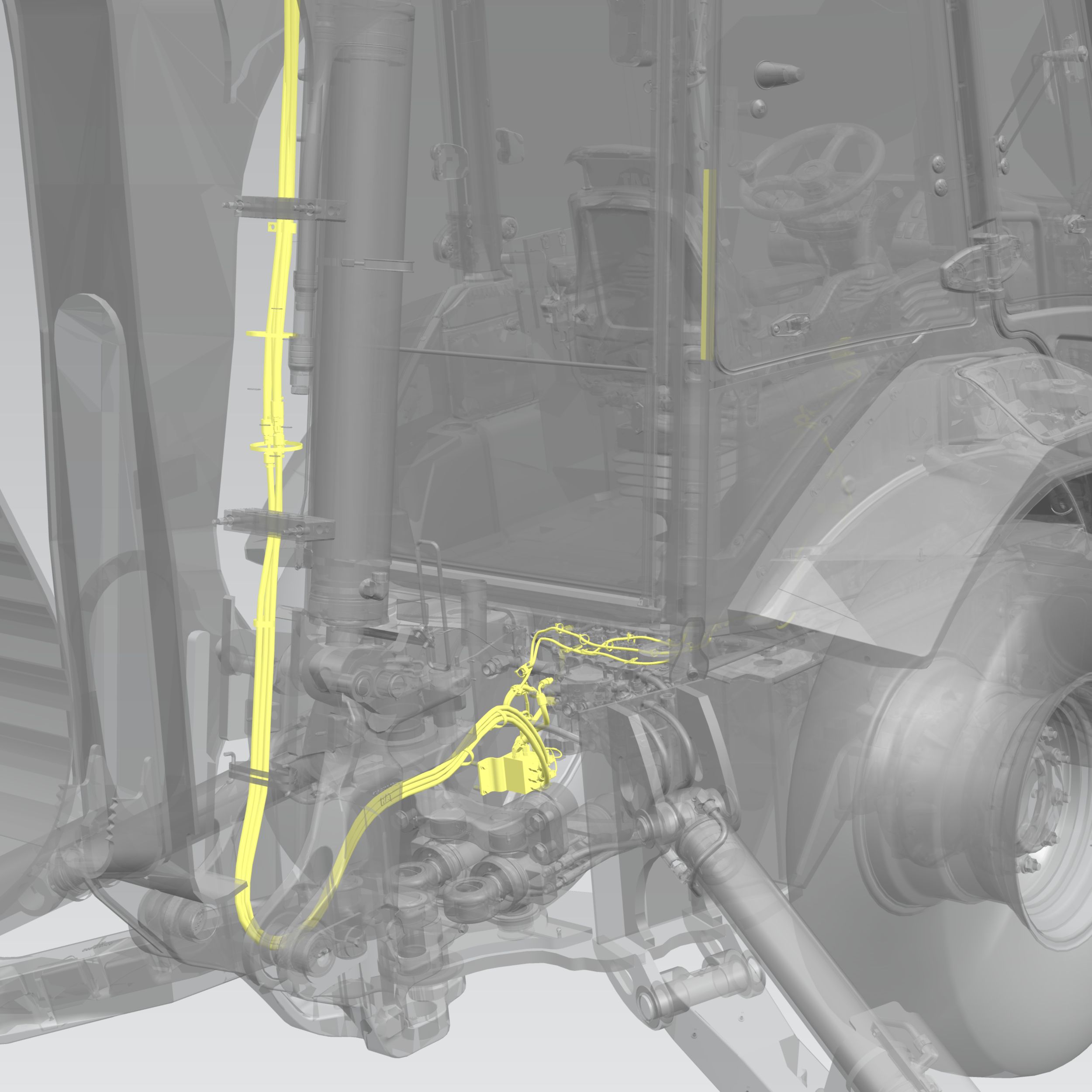 550-4089: Hydraulic Hoe Coupler Lines kit , Standard Stick | Cat® Parts ...