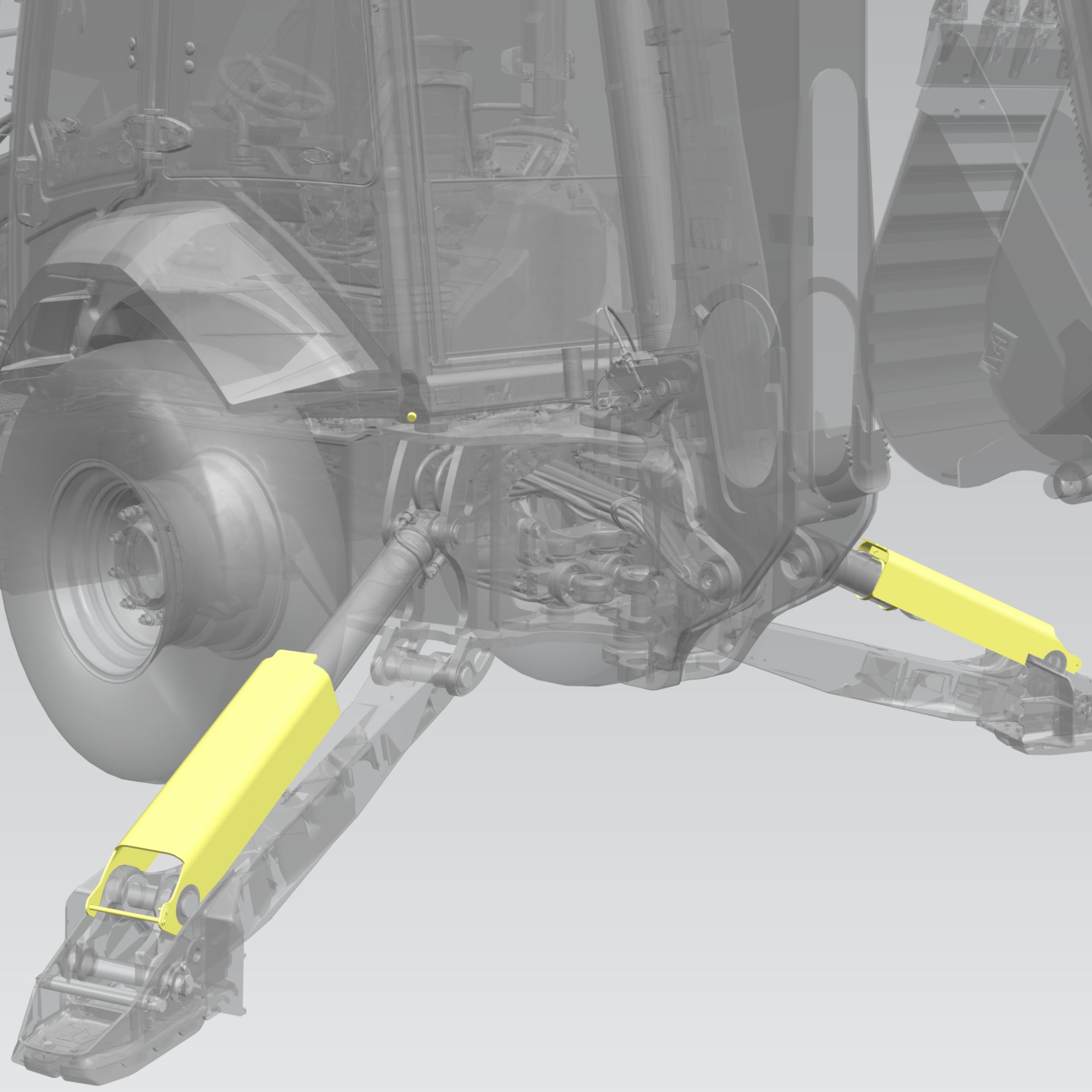 551-4409: Stabilizer Cylinder Guards kit | Cat® Parts Store