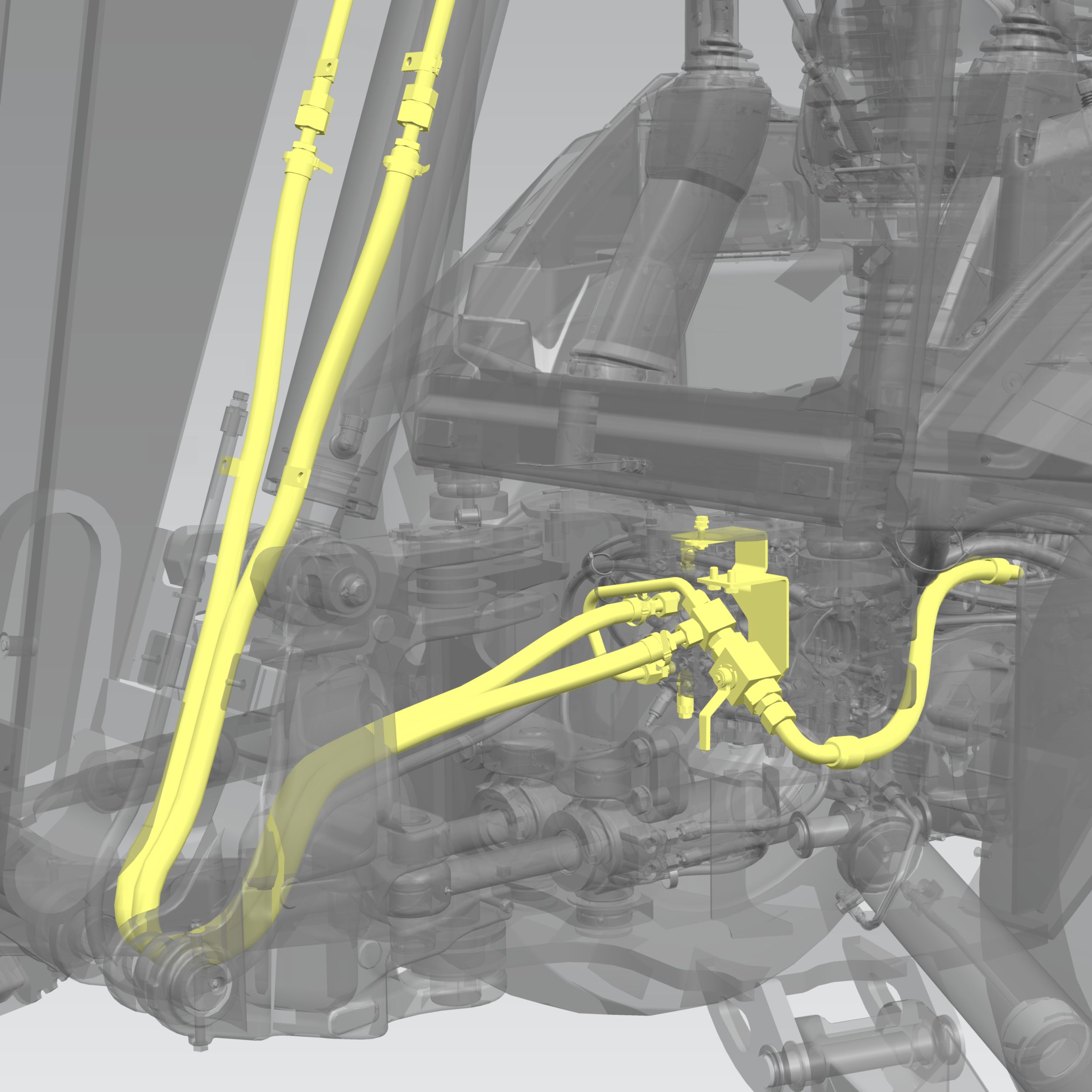 577-8618: Standard Stick Combined Auxiliary Lines kit, Pilot | Cat ...