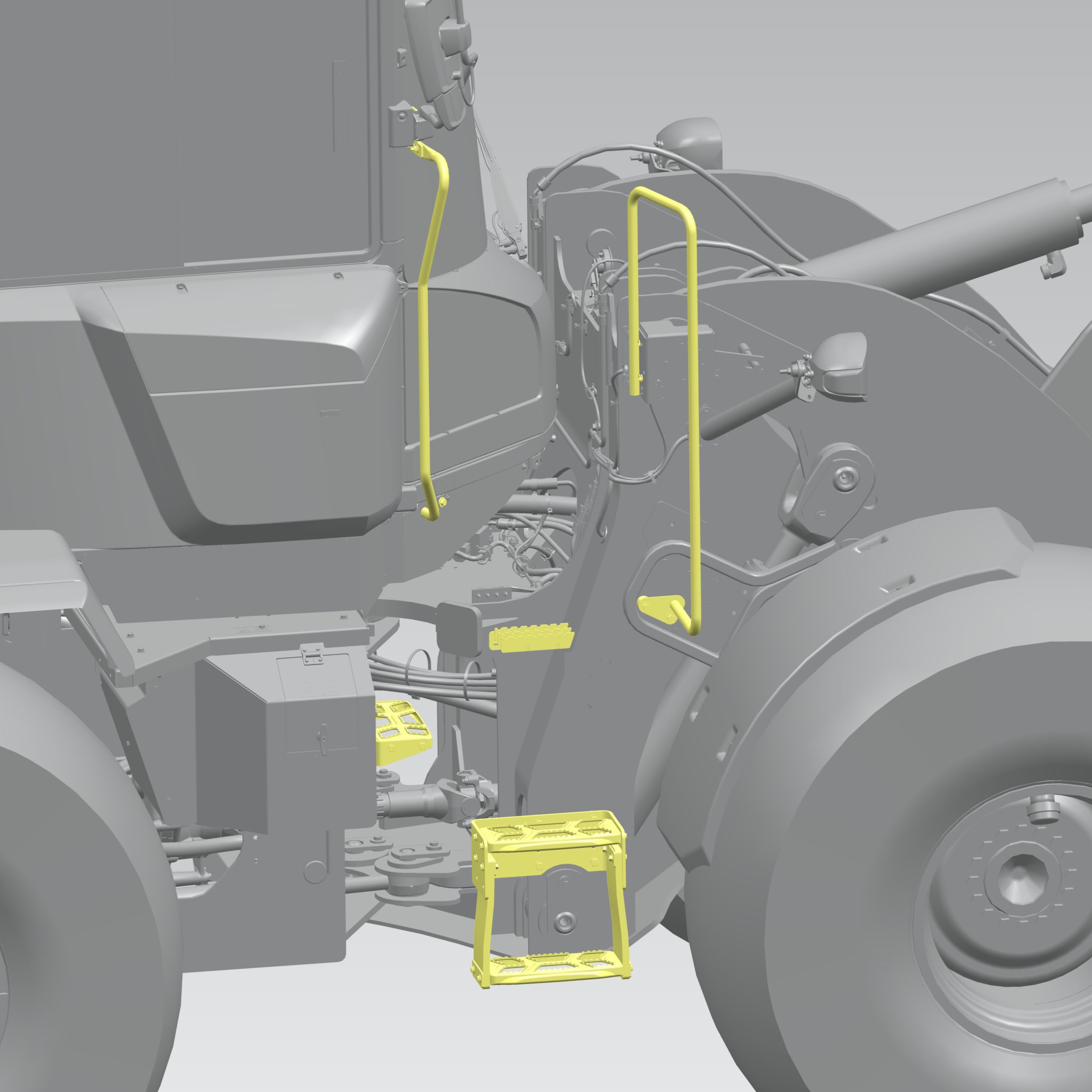 445-2010: Windshield Access Steps | CATCorp