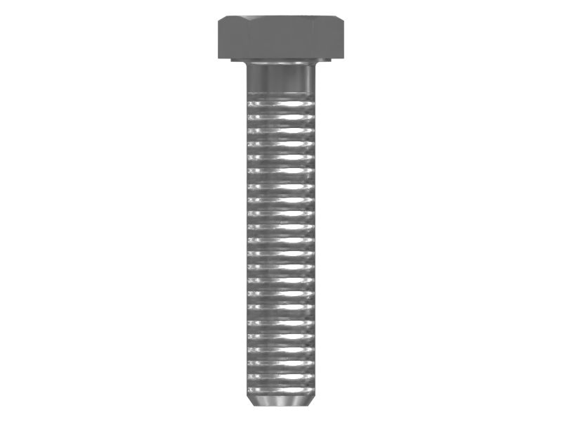 8T-4185: M10-1.5 x 50mm Hex Head Bolt | Cat® Parts Store