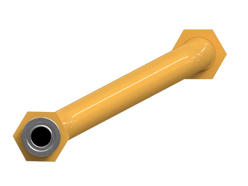 2T-2057: 21.18mm Inner Diameter Hydraulic Oil Tube Assembly | Cat ...