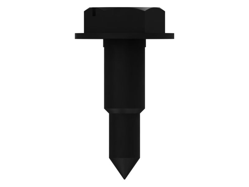 6V-6689: No. 10 (.190)"-16 x 5/8" Hex Head Slotted Screw | CATCorp