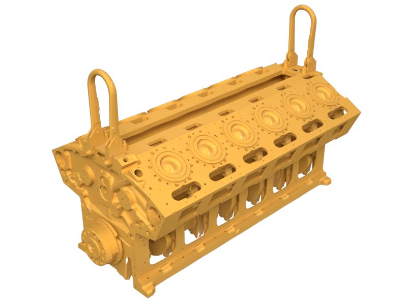 11R-0159: Cat® 3512 Reman New with Core (NWC) Short Block | Cat® Parts ...