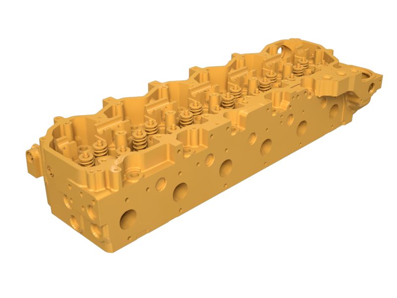 20R-1017: Cat® C9 Reman Upgrade-to-New (UTN) Cylinder Head | Cat® Parts ...