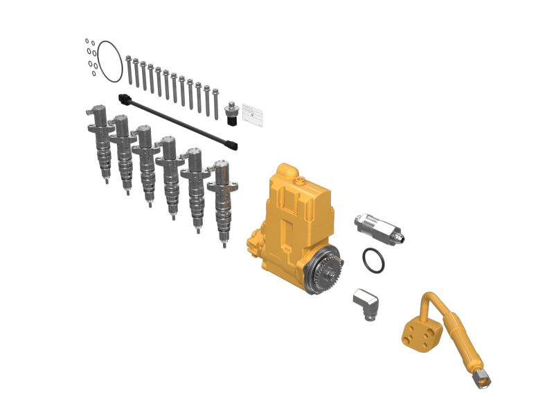 20R-0641: Cat® Reman Engine Overhaul Kit HEUI-Powerpack-C7 | Cat® Parts ...
