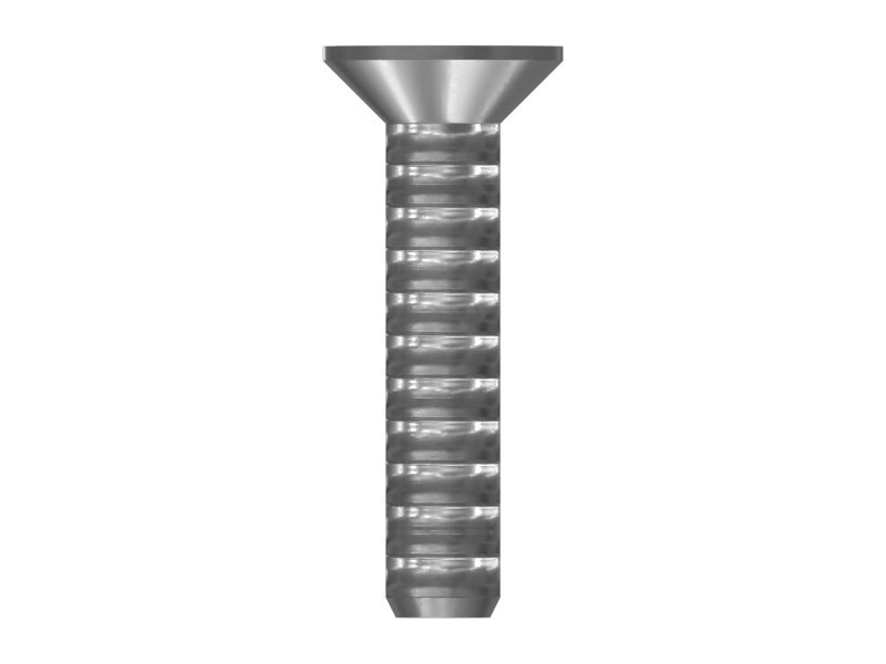439-1288: M4-0.7 x 20mm Countersunk Flat Head Cross Slot Screw | Cat ...