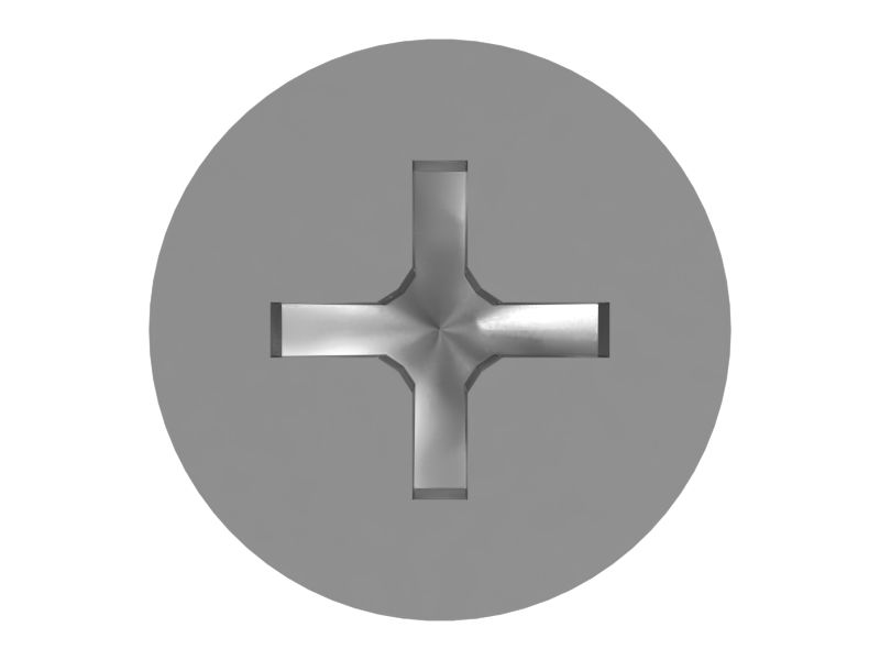 439-1288: M4-0.7 x 20mm Countersunk Flat Head Cross Slot Screw | Cat ...