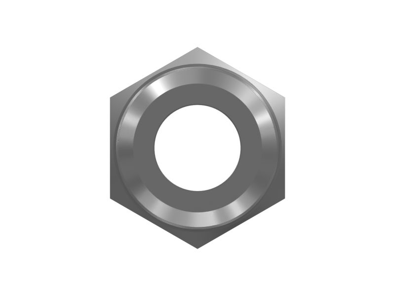 0A-2926: 1/8-27 NPTF Hex Head Straight Adapter | CATCorp