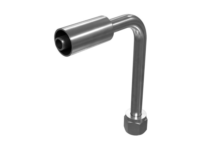 364-1219: 7.9mm ID 90 degree Hose Elbow Coupling | CATCorp