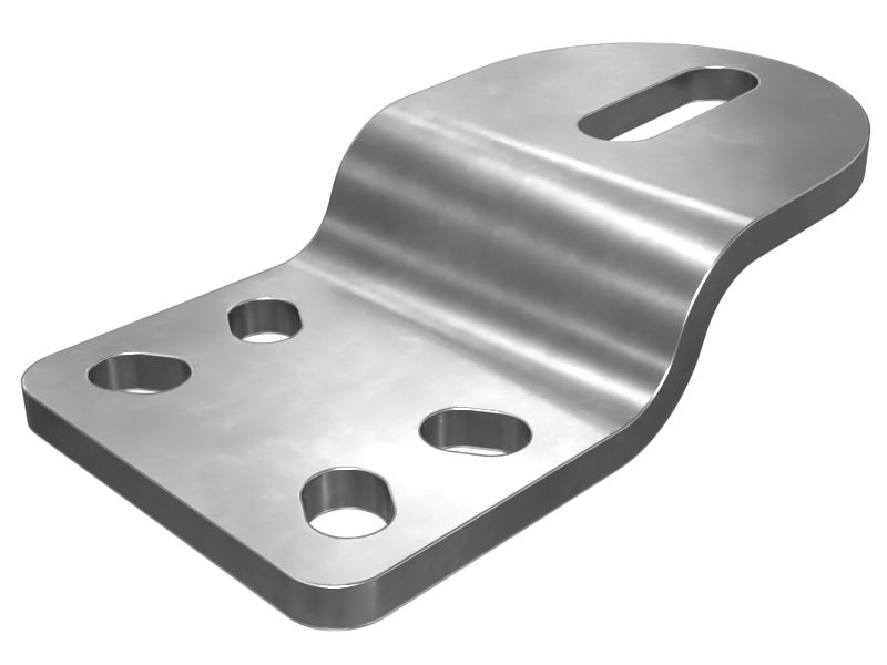 445-8773: 8mm Thick Hydraulic Cylinder Routing Bracket | CATCorp