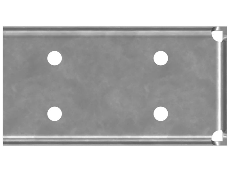 367-2415: 3mm Thick Ladder Mounting Bracket | CATCorp