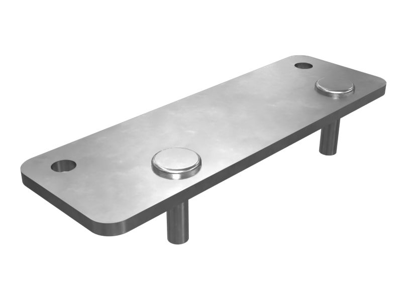 368-9760: 6mm Thick Control Valve Support Plate | Cat® Parts Store