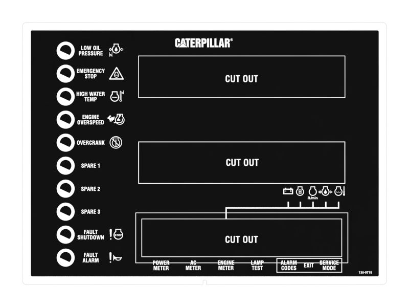 130-9715: Film-Control Panel | Cat® Parts Store
