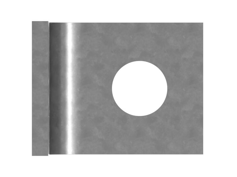8R-3600: 3mm Thick Mounting Bracket | CATCorp