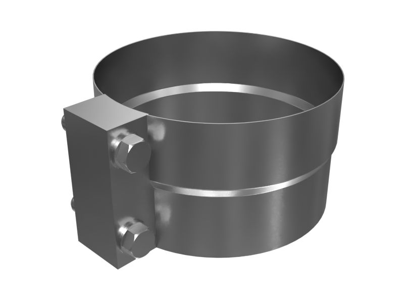 587-2760: 127.00mm Minimum Internal Diameter Stepped Clamp | Cat® Parts ...