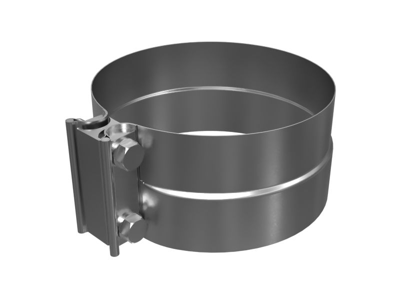587-8691: 152.40mm Minimum Internal Diameter Stepped Clamp | Cat® Parts ...