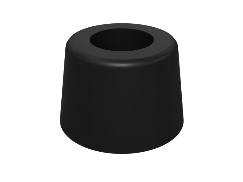 422-1675: 28.58mm Outer Diameter Round Head Rubber Knob | Cat® Parts Store
